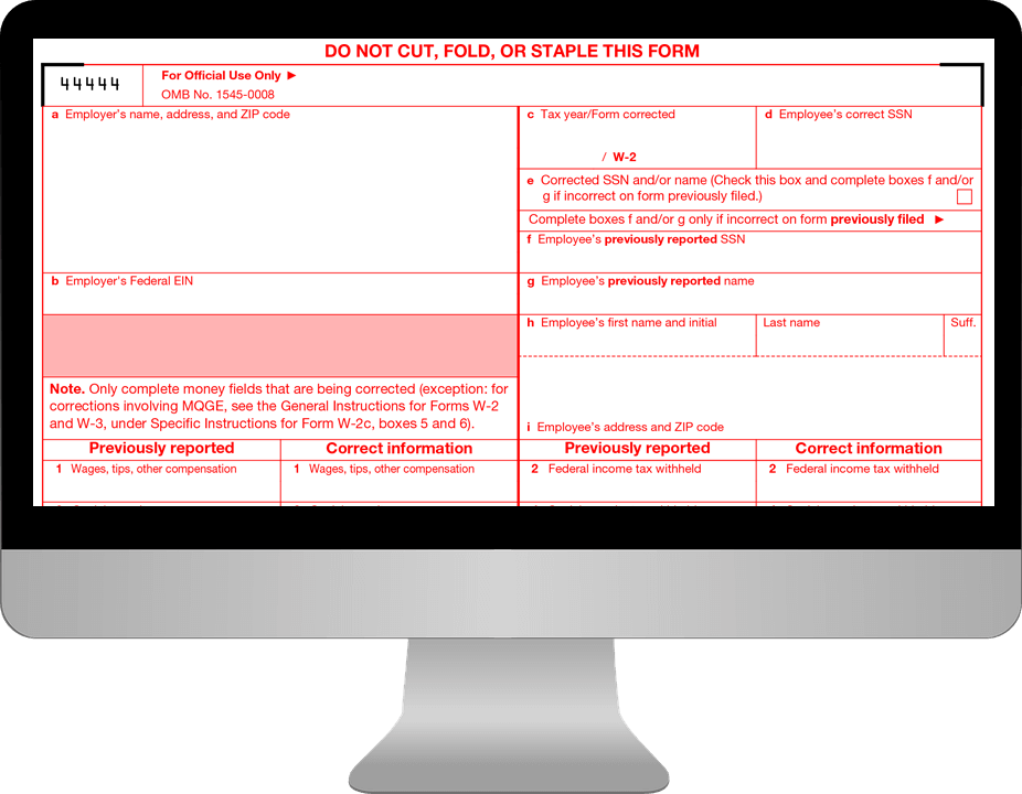 File Form W2c Online E file W2 Amendments For 2022 Tax Year